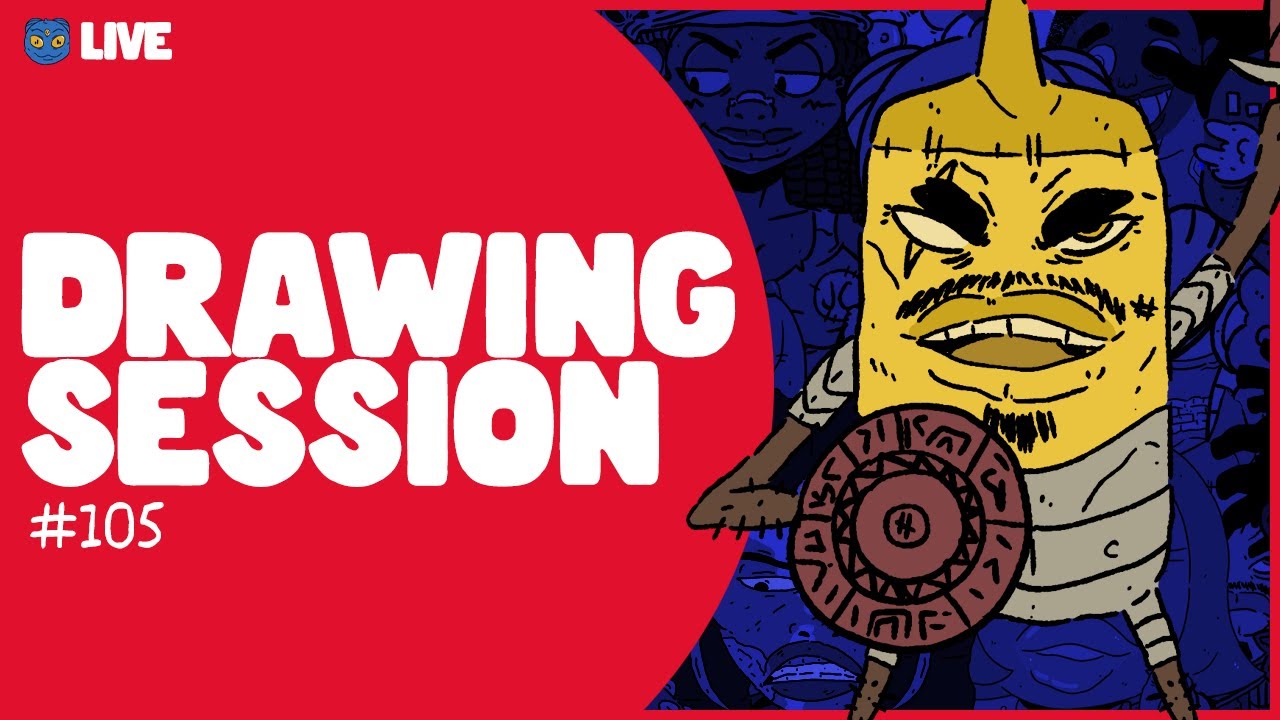🔴 MUSTAAAAAAAAAAAAAAAARD! // Live Drawing Session #105 - YouTube