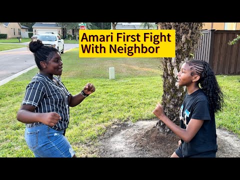 Amari Gets Into a Fight With Neighbor 