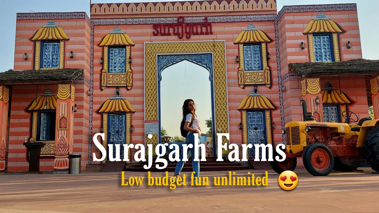 Surajgarh Farms | Unlimited Food & Activities | Village in city | Vlog ...