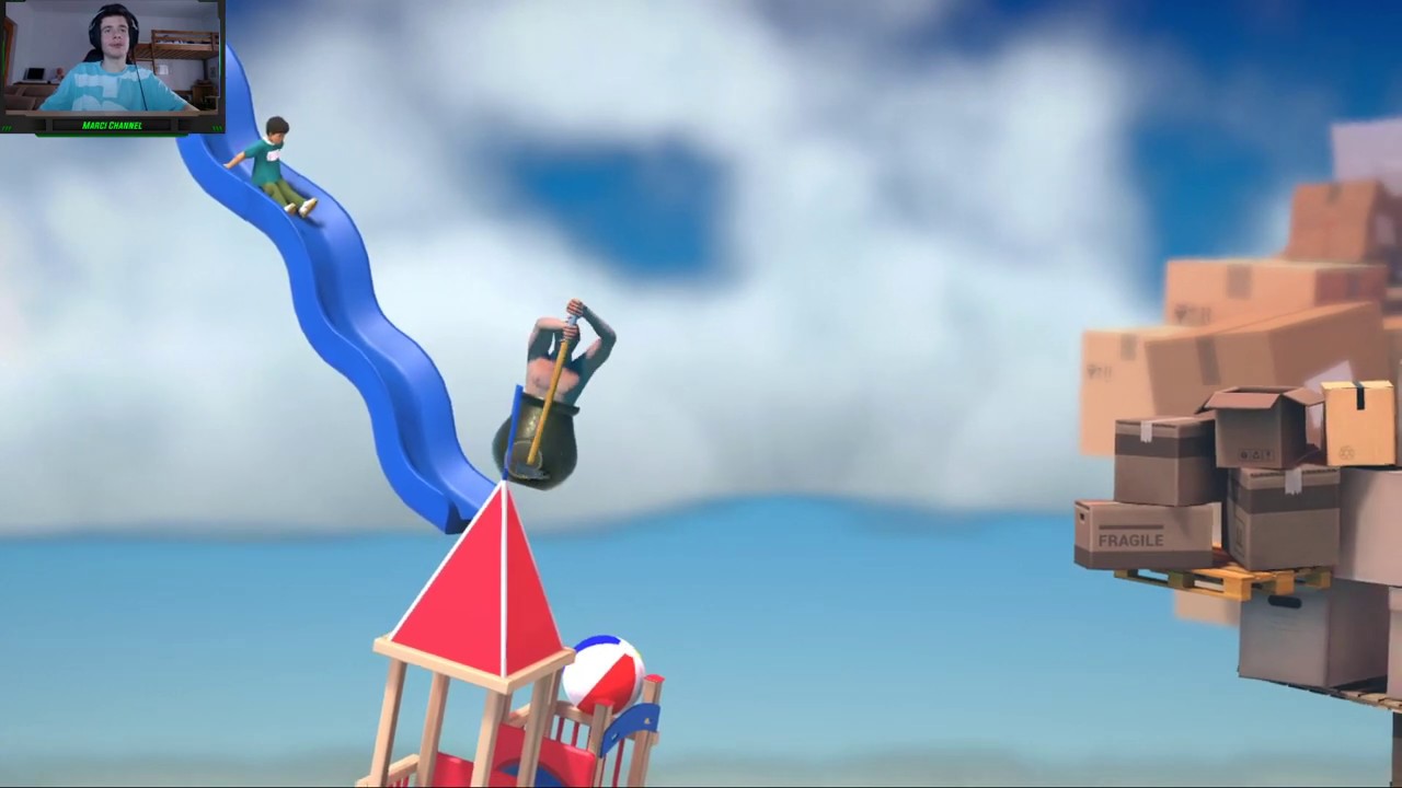 Getting over it rage game 3.rész (visszatértem ehez nem adom fel) - YouTube