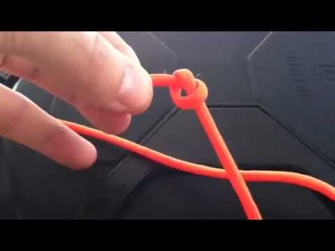 Paracordist's Basic Boy Scout Knots: How to tie an Overhand Knot: a ...