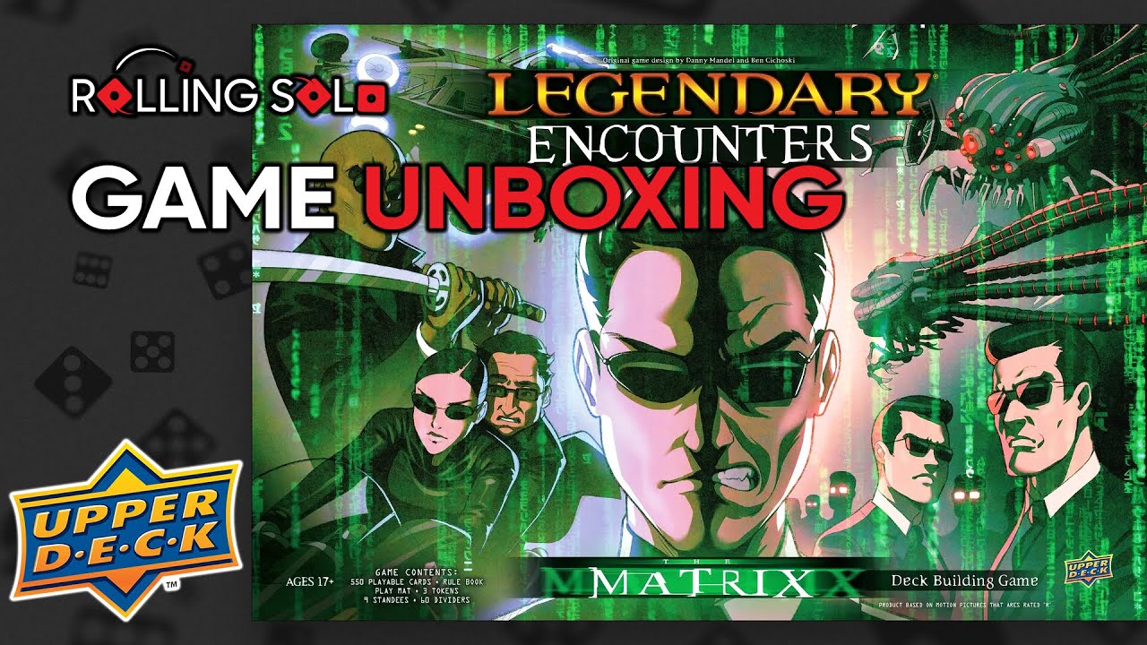 Legendary Encounters: The Matrix | Game Unboxing - YouTube