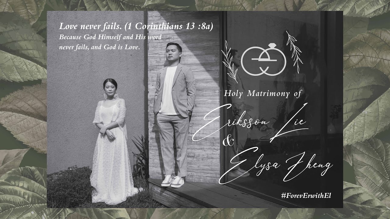 Eriksson & Elysa's Holy Matrimony | 1st February 2021 at 11AM - YouTube