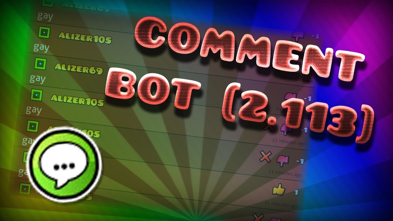 [GD 2.113] COMMENT BOT! [DOWNLOAD] - YouTube