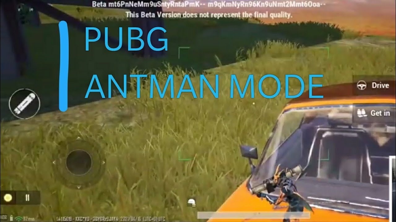 PUBG MOBILE MICRO WORLD MODE | ANTMAN IN PUBG MOBILE - NEW LAB IN ...