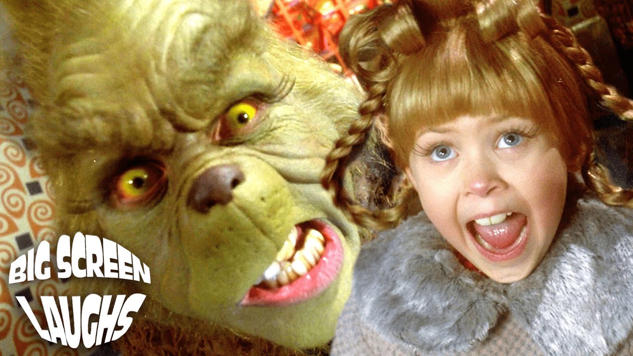 The Grinch Scares Cindy Lou | How The Grinch Stole Christmas (2000 ...