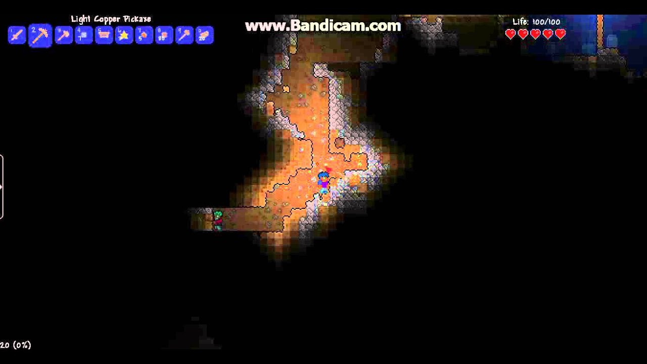 Terraria 2D Мир # 2 Добывательный Процесс - YouTube