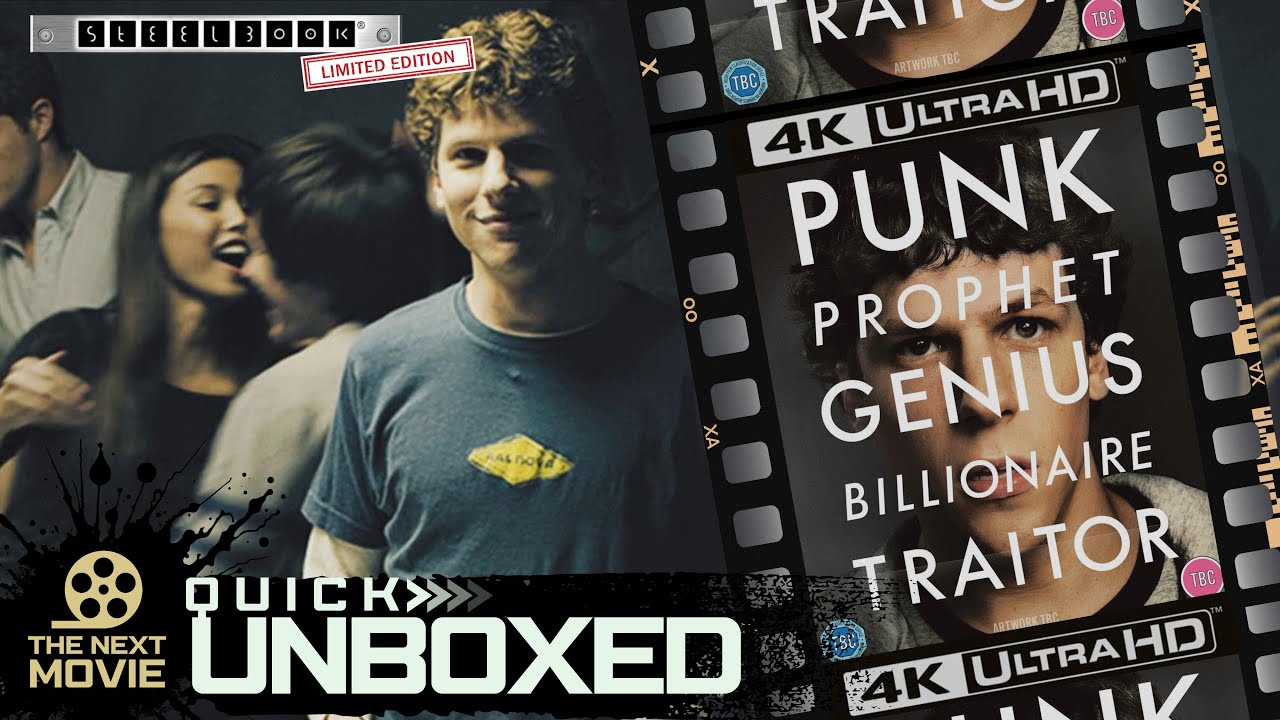 The Social Network Limited Edition Steelbook 4K Unboxing | Sony ...