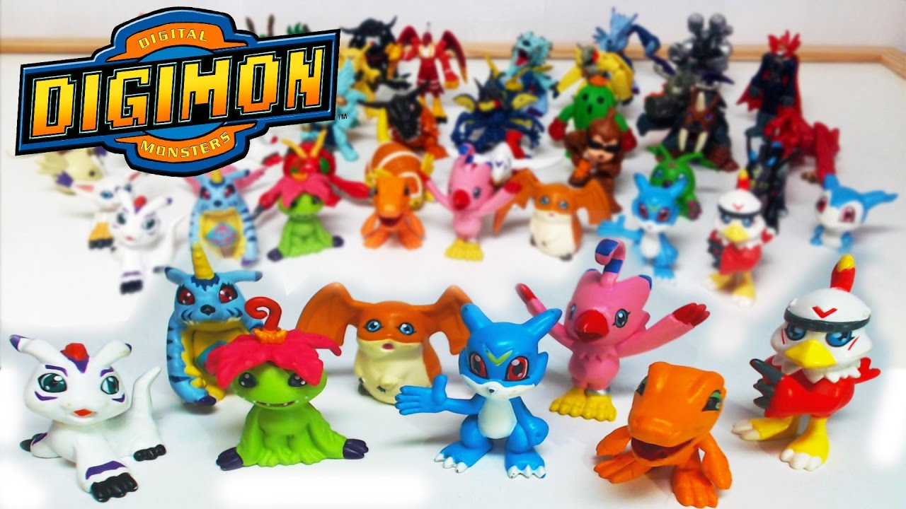 ¿OS ACORDAIS DE DIGIMON? Colección de figuras! + Ganador SORTEO! - YouTube