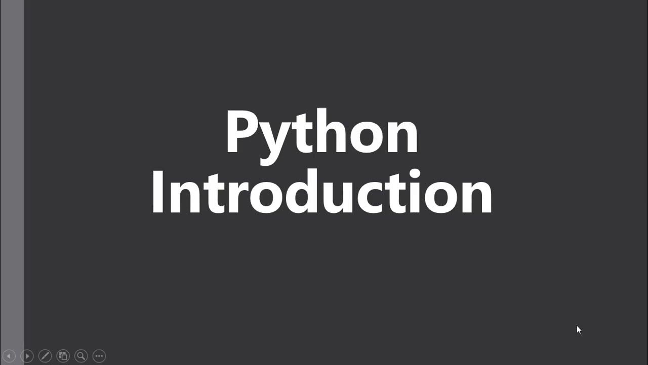 Introduction to python ||Complete Python Tutorial in Hindi for Beginners 2020 || #1 - YouTube