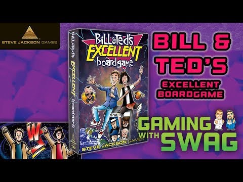 Bill And Ted's Excellent Board Game Unboxing - Gaming With Swag - YouTube