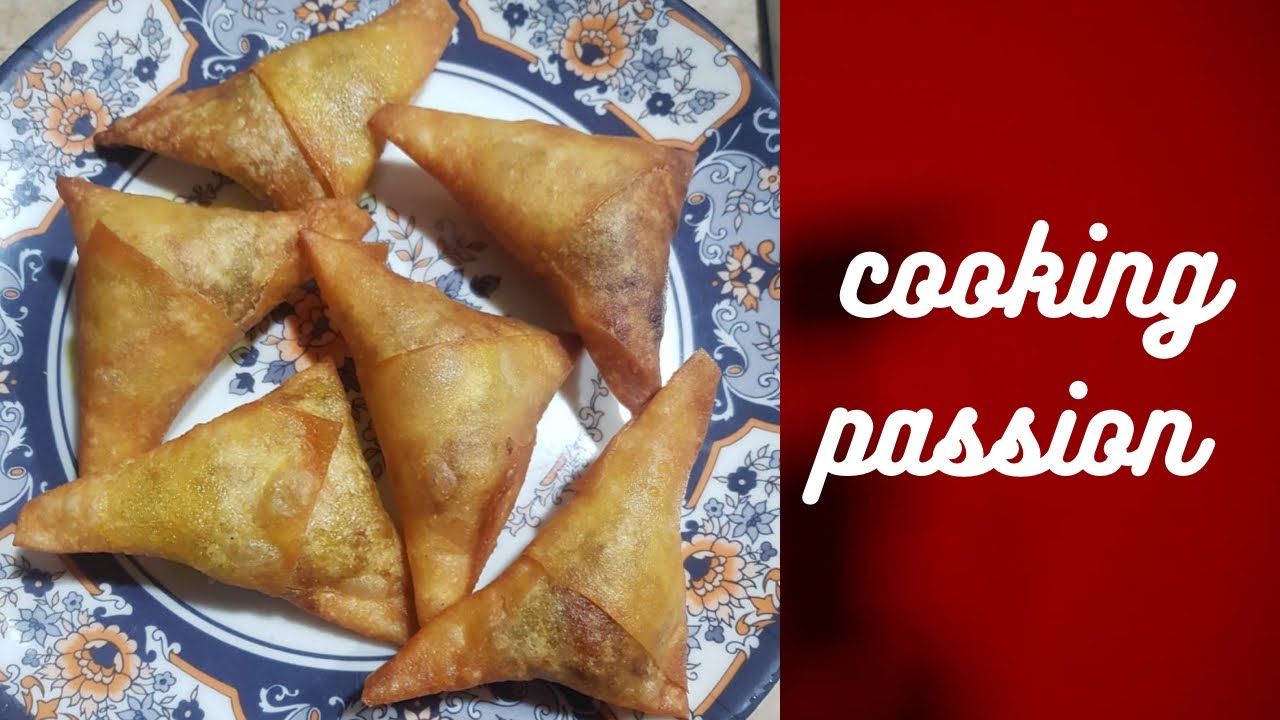 how to make chicken and vegetable samosa | chicken and vegetable samosa ...