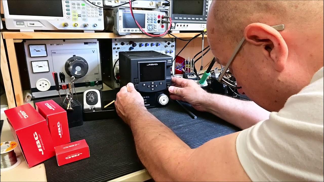 Vorstellung der Löt und Entlötstation JBC-DDSE-2QC - YouTube
