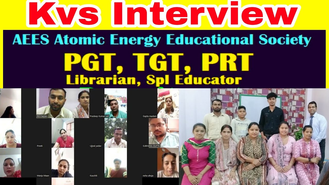 KVS INTERVIEW Preparation | KVS Mock Interview 2023 | TGT PGT # ...