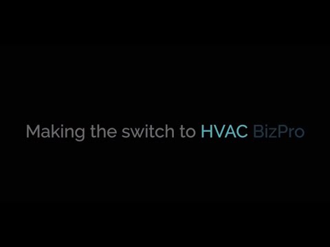 Making the switch to HVAC BizPro - YouTube