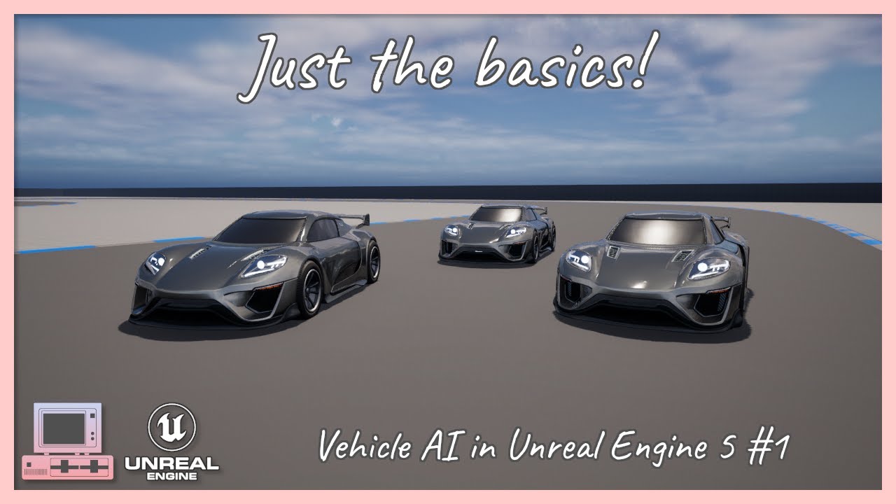 Basic Setup Vehicle Ai In Unreal Engine 5 Part 16 Youtube