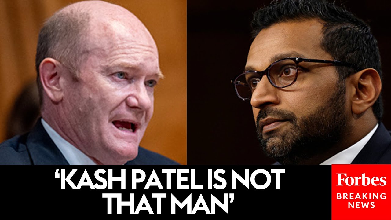 Coons Rails Against Trump’s FBI Director Nom: 'The American People ...