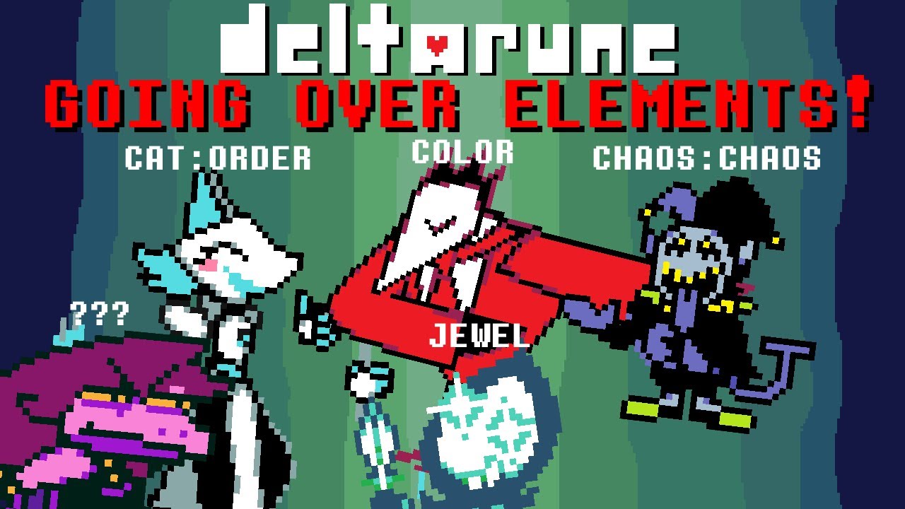 Going over the ELEMENTS (deltarune) - YouTube