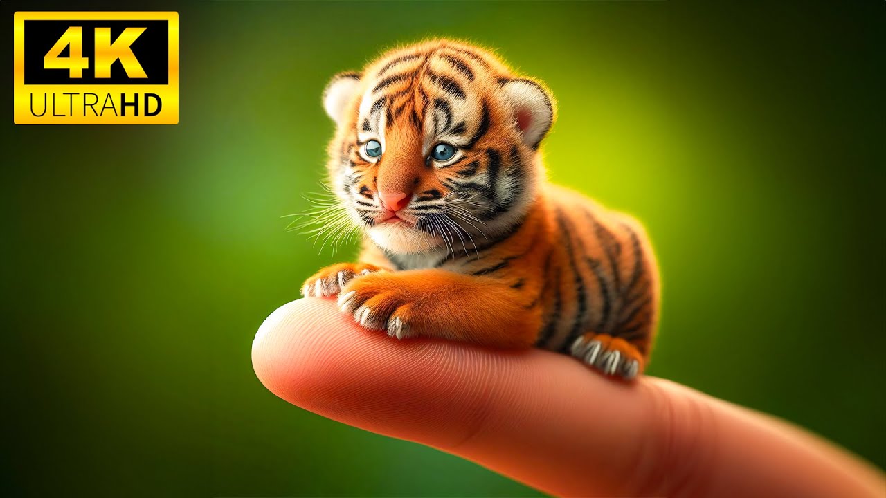 Cold Country Animals - Beautiful Relaxing Footage Of Newborn Baby Wild ...