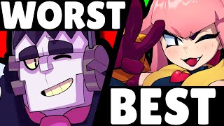 V37 Ranking Every Brawler From Worst To Best Pro Tier List 2024 ...