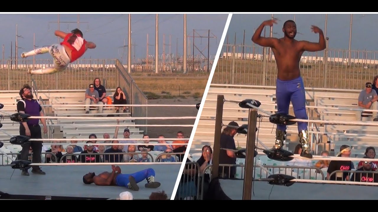 Rocky Mountain Pro Wrestling - Anthony Catena vs. 2Dame James @ Laramie ...