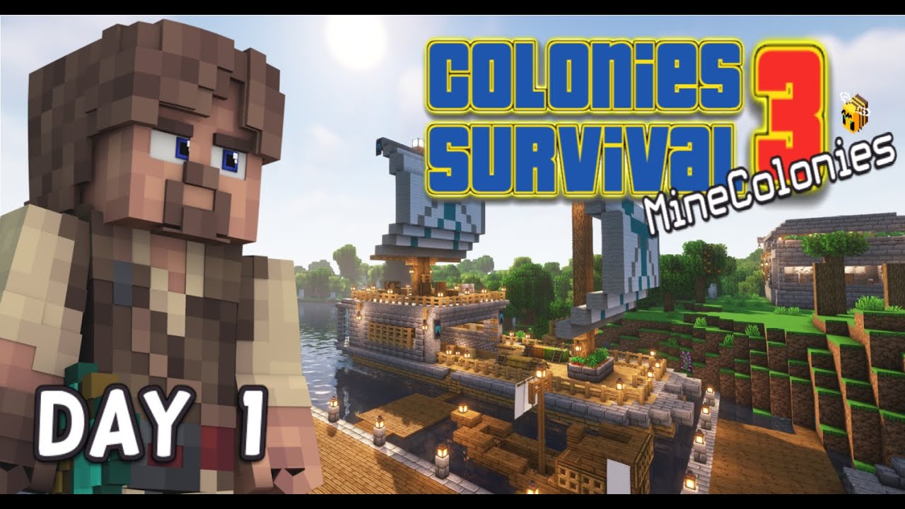 Build a New Colony on Minecraft: Colonies Survival 3 - What Happens ...
