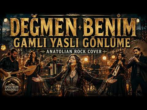 DEĞMEN BENİM GAMLI YASLI GÖNLÜME | Anadolu Rock Cover | Tokat Türküsü | Spektrum Anadolu