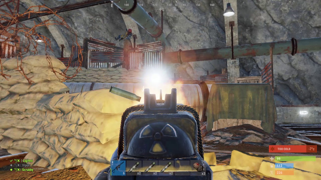 Rust 1v5 mil tuns clap - YouTube