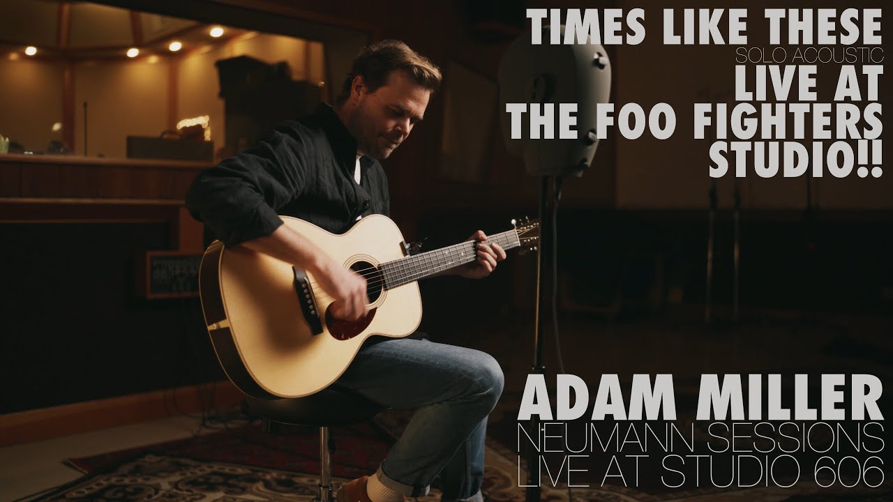 Times Like These (Foo Fighters) - SOLO ACOUSTIC - Neumann Sessions Live ...