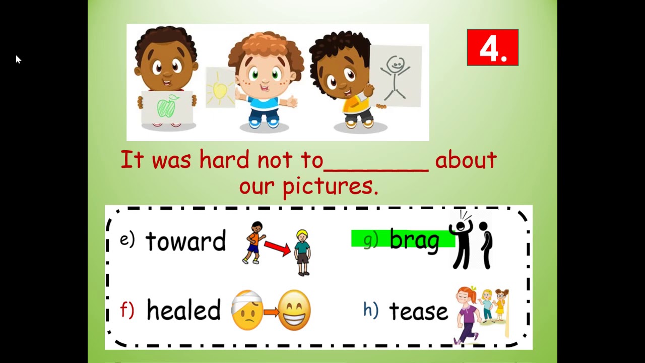 Second Grade Journeys' Lesson 9 Vocabulary Review Sentences for How ...