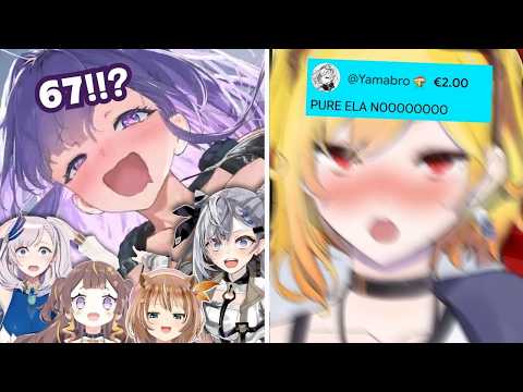 when HoloID girls is asking KAELA to watch 67 𝓫𝓸𝓸𝓫 Azur Lane meme (adiost seiso)