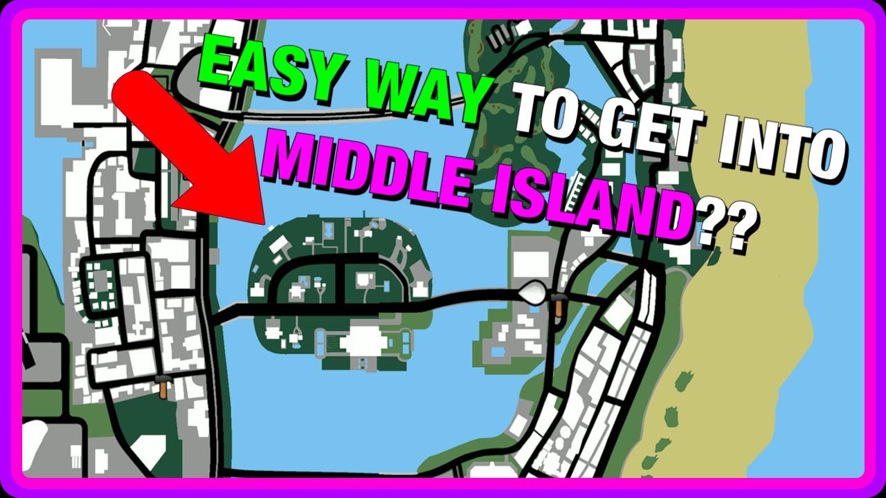 HOW TO GET INTO STARFISH ISLAND | GTA Vice City Definitive Edition ...