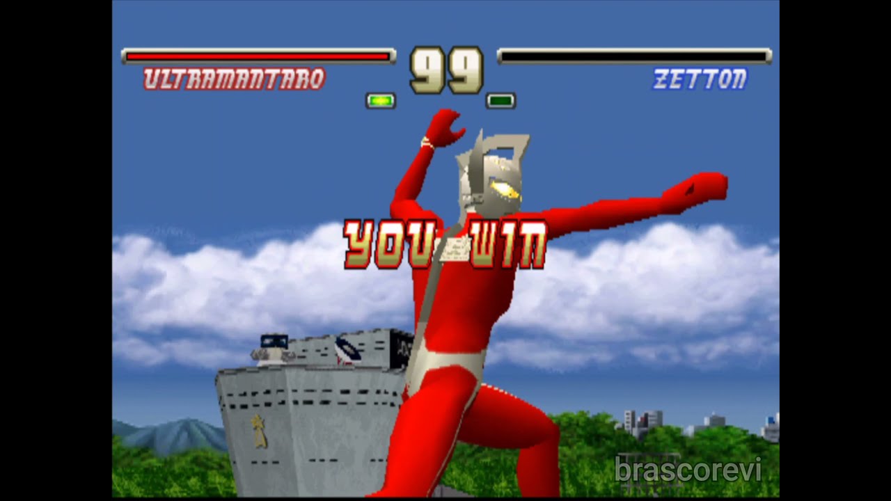 Ultraman Taro | Battle Mode | Ultraman Fighting Evolution #3 (PS1 ...