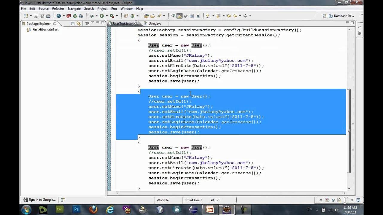 Other Hibernate Annotations With MySQL and Eclipse Second Lesson in Arabic - YouTube