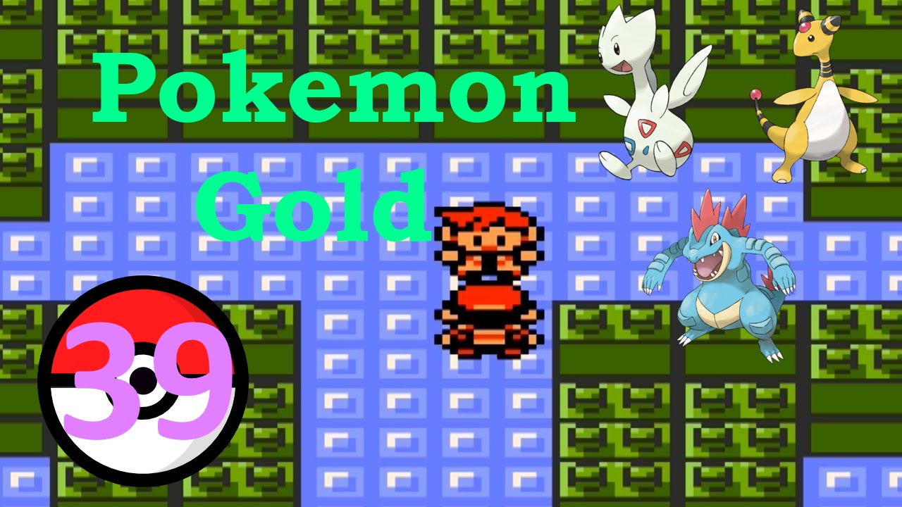 Lets Play Pokemon Gold - Episode 39 - "Red's Old Rival! Gym Leader Blue ...
