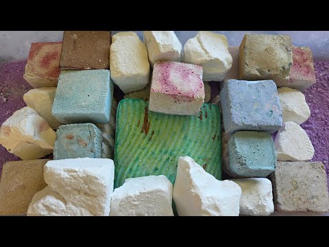 Satisfying Variety Gym Chalk Crush | Fresh Chunks | Texture Variety Reforms | ASMR | Bonus Crush