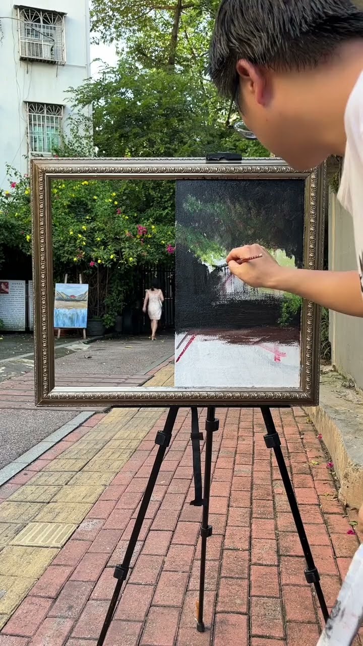 Invisible Painting #creativity #painting #drawing - YouTube