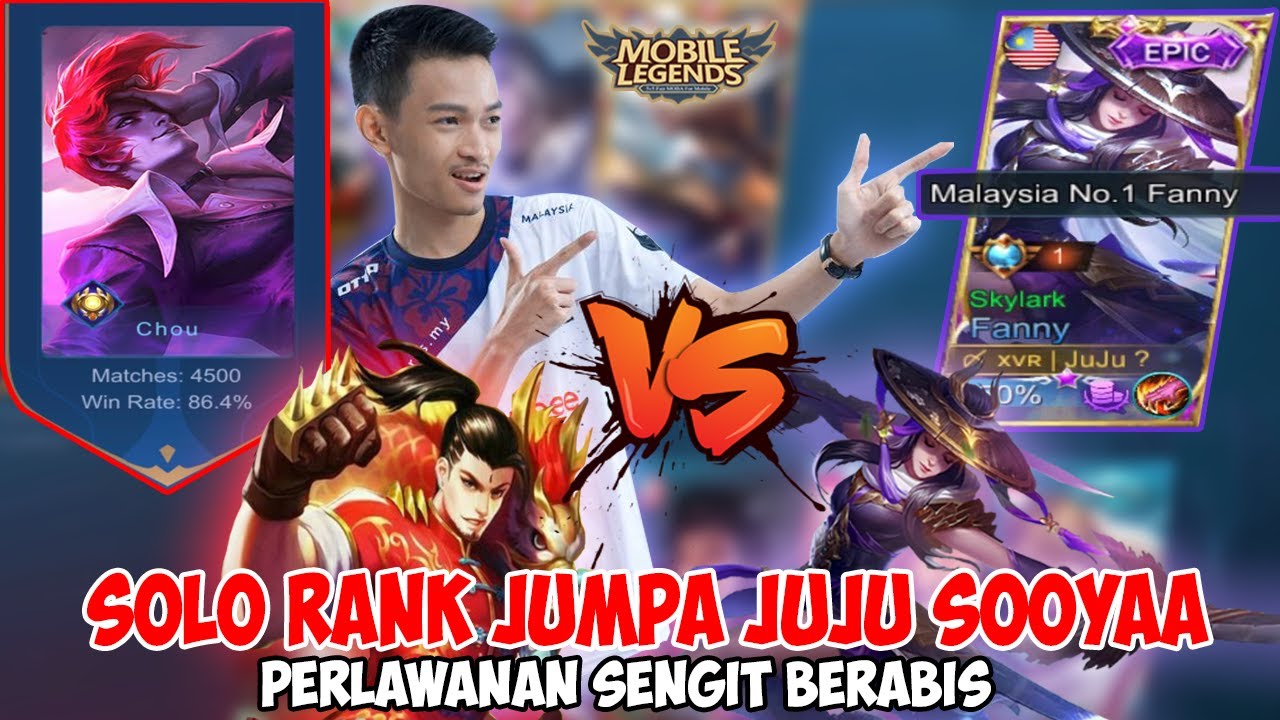 SYNO CHOU VS JUJUSOOYA FANNY | THE FASTEST FANNY IN MALAYSIA - YouTube
