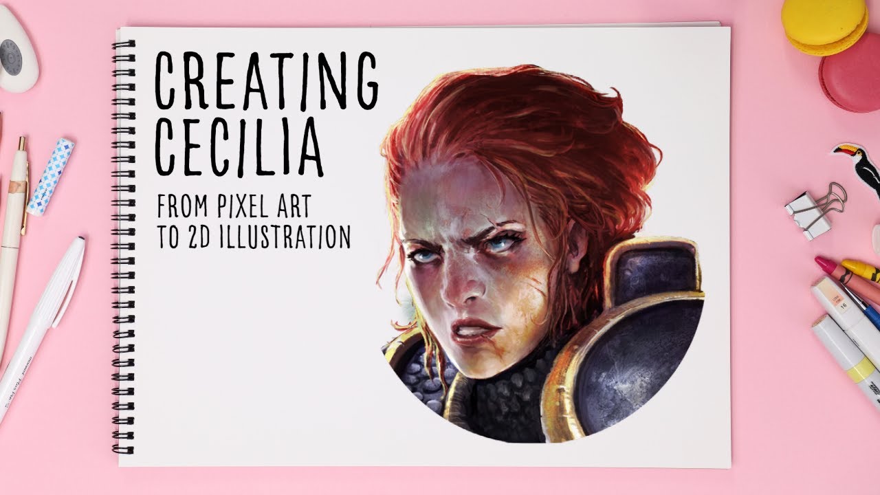 Gamedev moments - Creating a portrait - YouTube