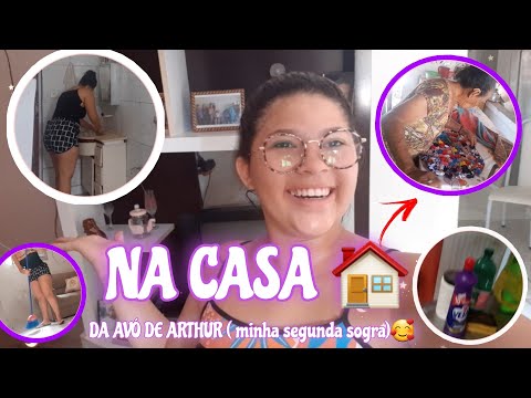 ARRUMEI A CASA DE DONA RITA / LAVEI O BANHEIRO e MUITO MAIS!!
