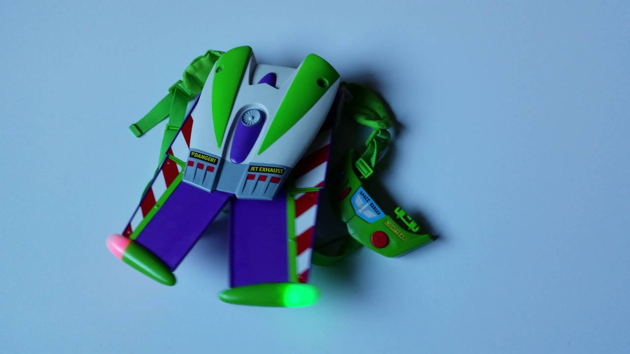 Disney Pixar Toy Story Buzz Lightyear Jetpack - YouTube