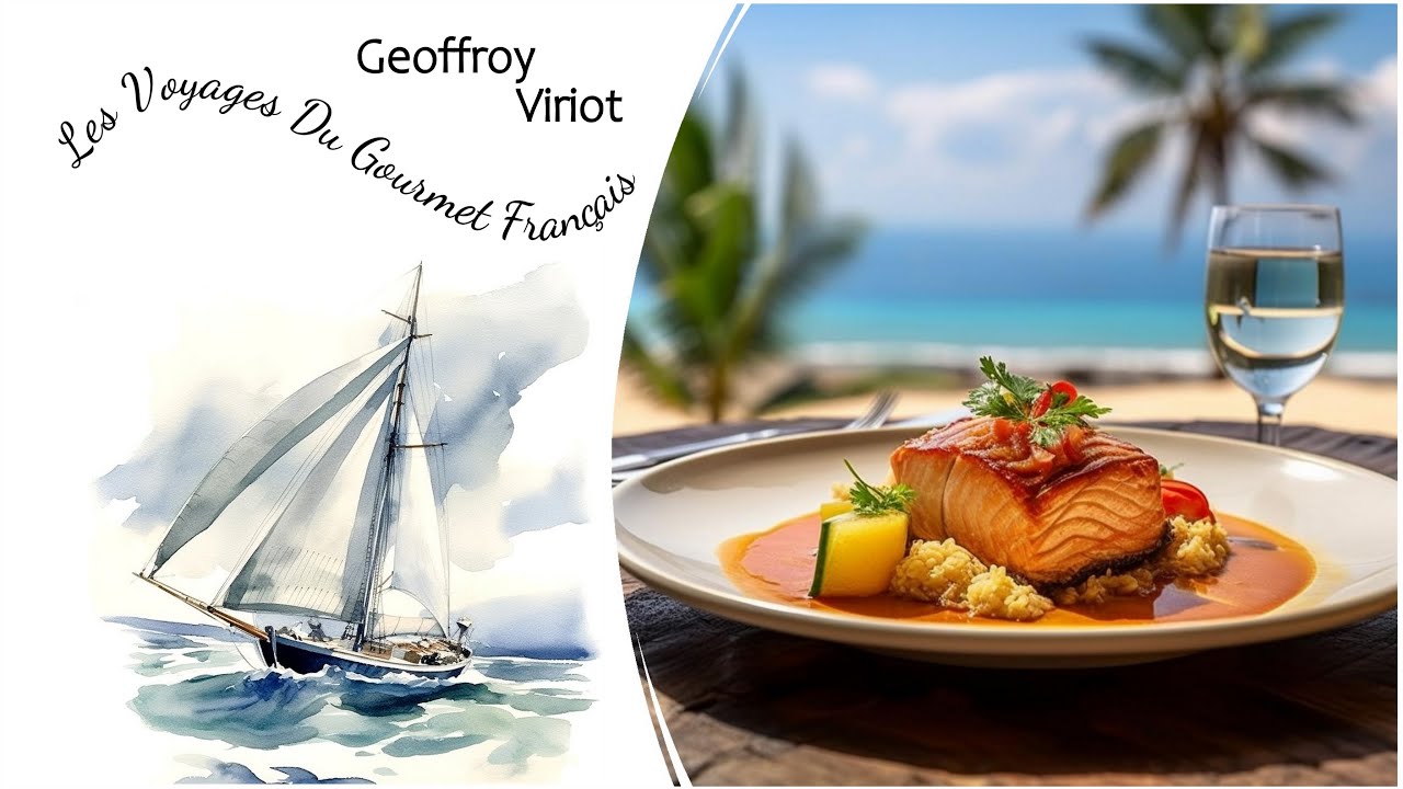 Grand livre de cuisine de Geoffroy Viriot "Les Voyages du Gourmet ...
