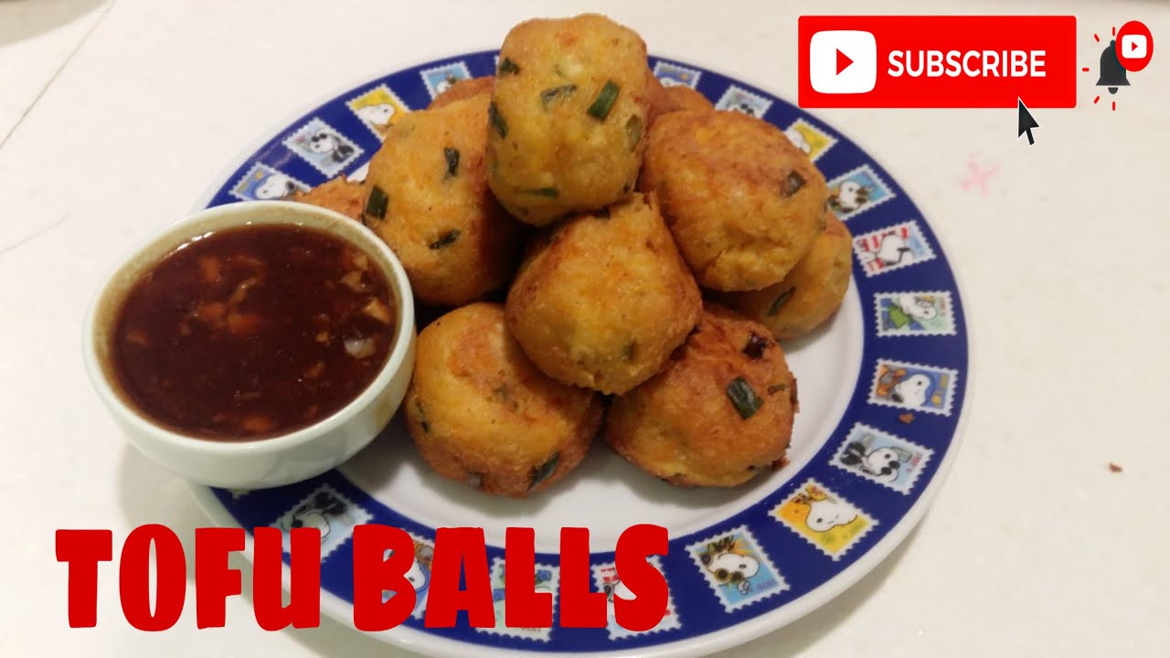 tofu balls/teriyaki tofu/tofu recipe - YouTube