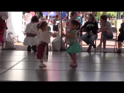 Little Girls Dancing