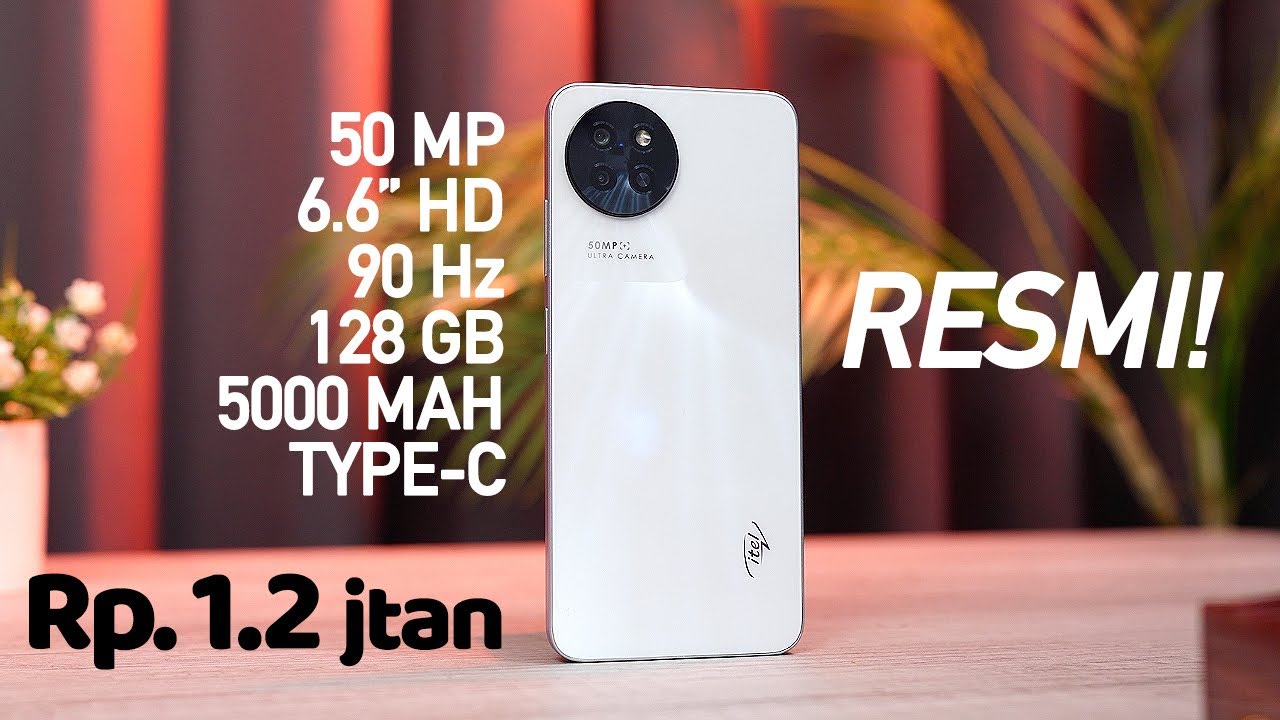 Hape 1,2 Jtan, Cover Belakang Bisa Berubah Warna, iTel S23🔥 - YouTube