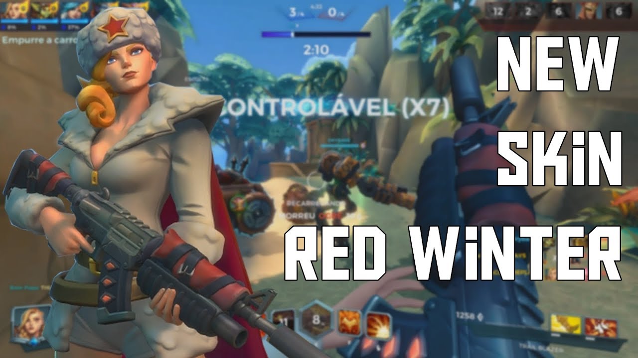 Paladins (PTS OB62) -New skin Tyra -Red Winter - YouTube