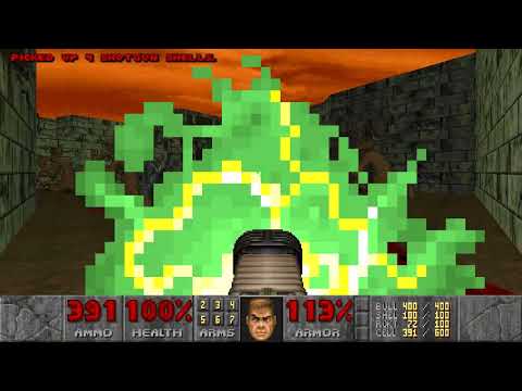 Doom 1993 Final Level Gameplay - YouTube