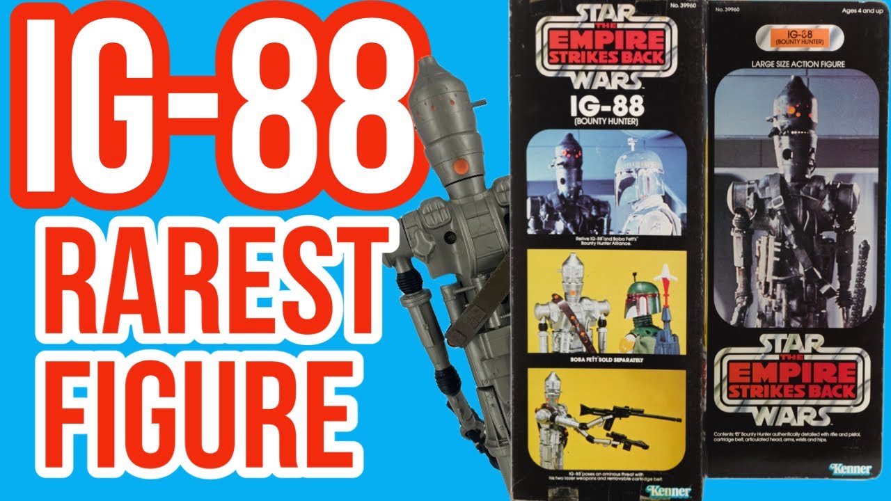 Why is Star Wars IG-88 Figure rare? Explained - YouTube
