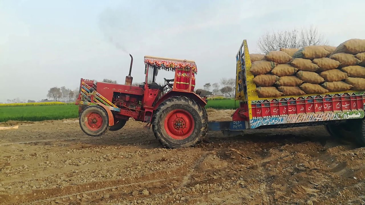 End Mai russi tractor toot gaya - YouTube
