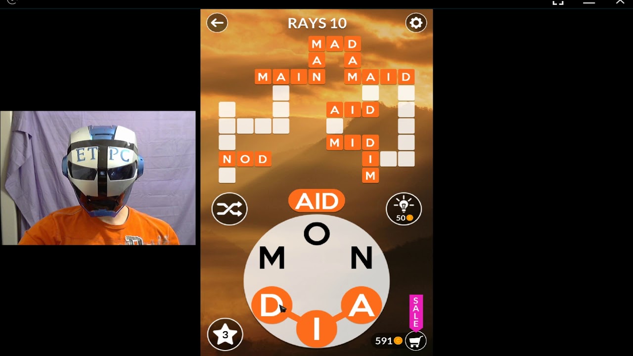 WORDSCAPES RAYS 10 ANSWERS masaya ang mga salita - YouTube